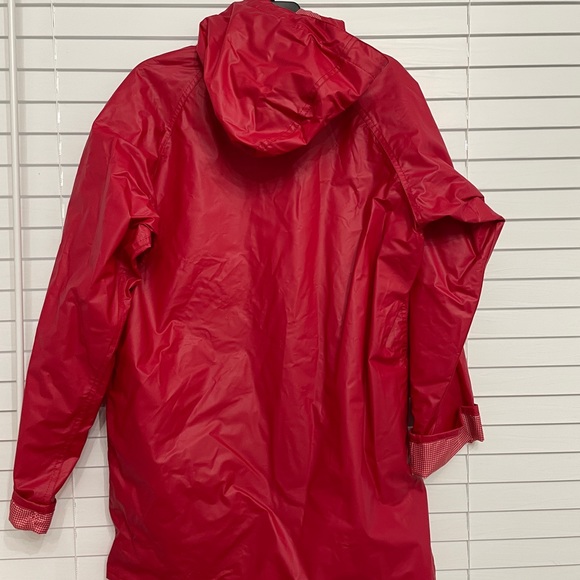 totes | Jackets & Coats | Red Lined Rain Slicker Raincoat From Totes ...